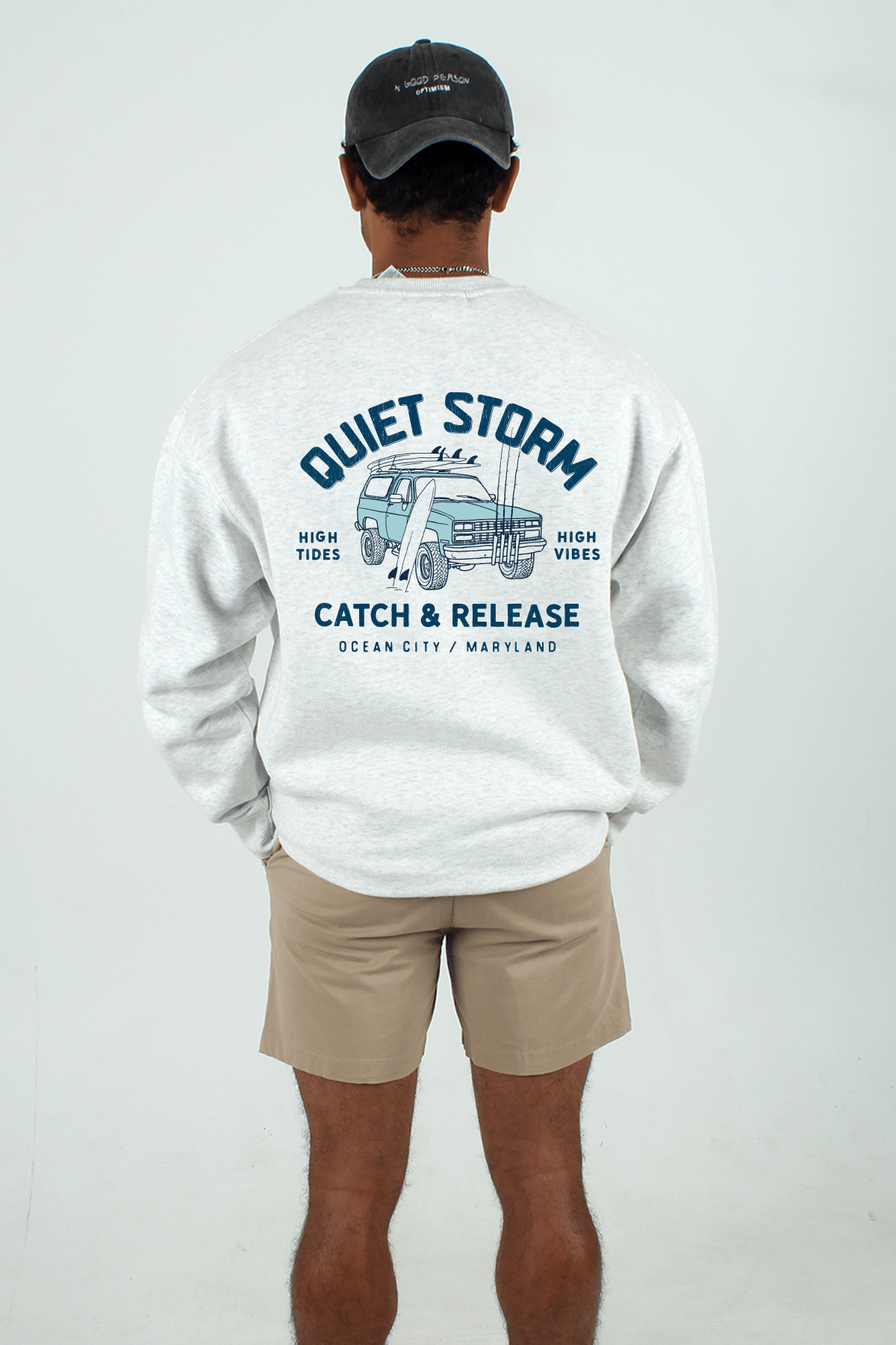 Catch and Release Crew Fleece – Quiet Storm Surf Shop