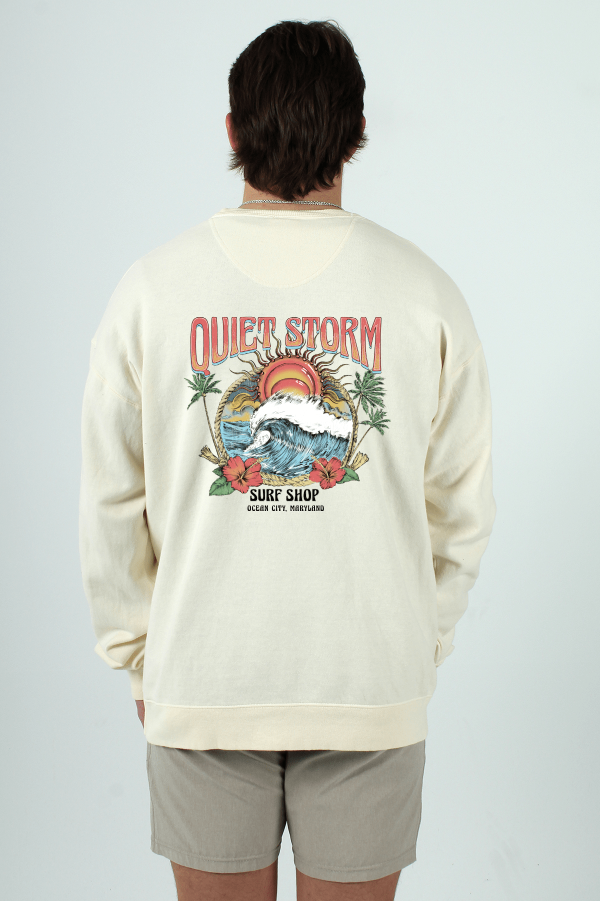 Vortex Wave Crew Fleece – Quiet Storm Surf Shop