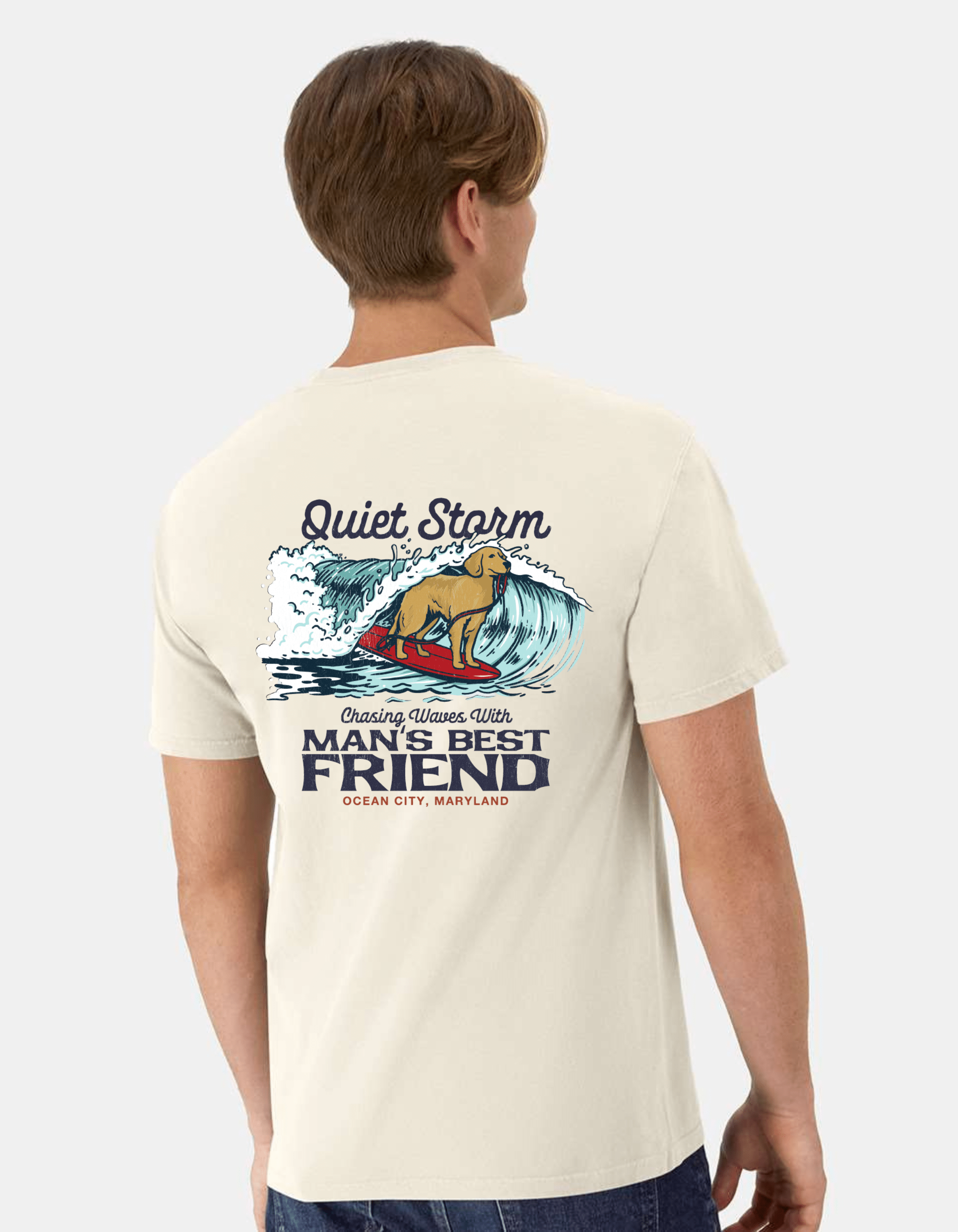 Chasing Waves Short Sleeve Tee – Quiet Storm Surf Shop