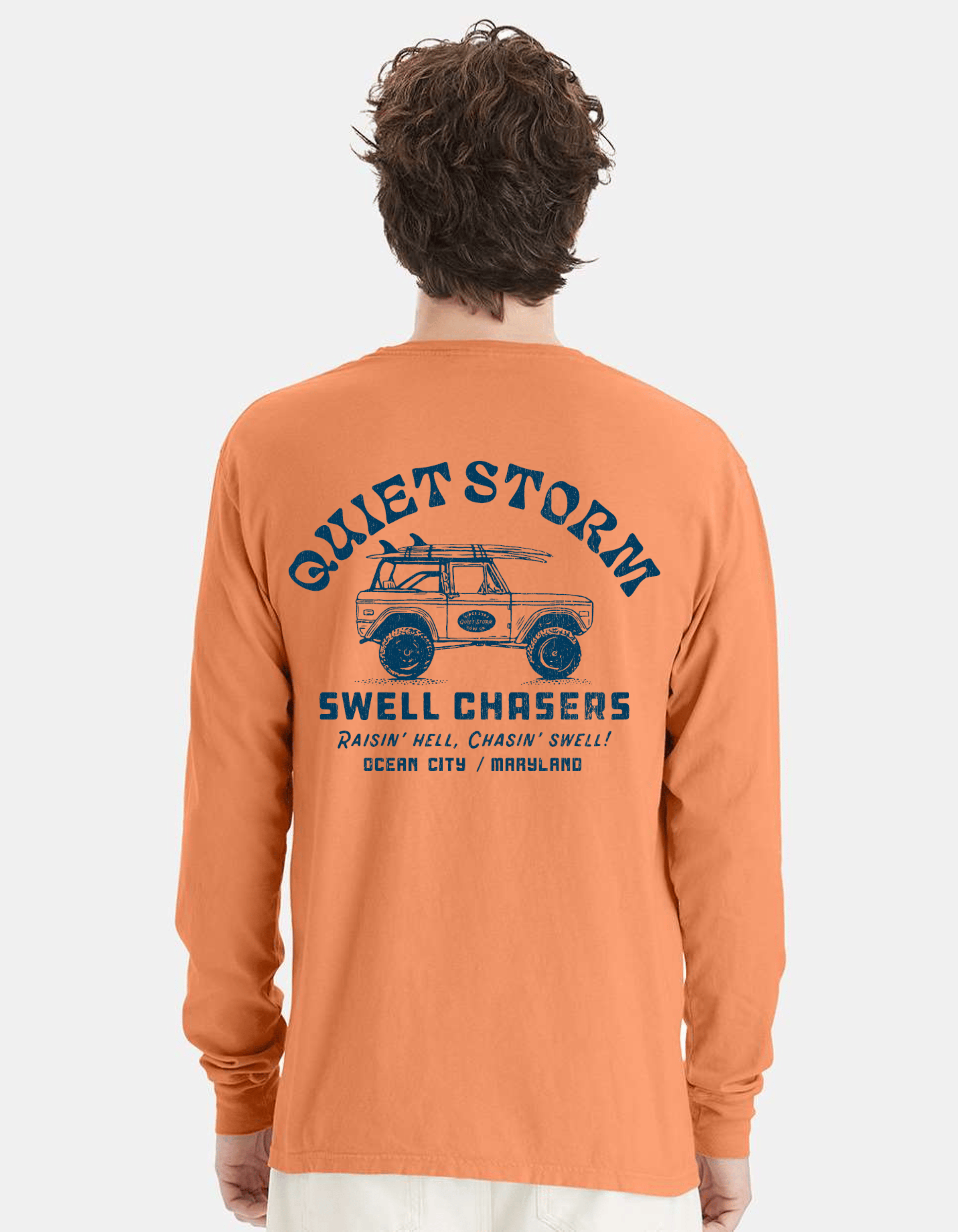 Swell Chasers Long Sleeve Tee – Quiet Storm Surf Shop