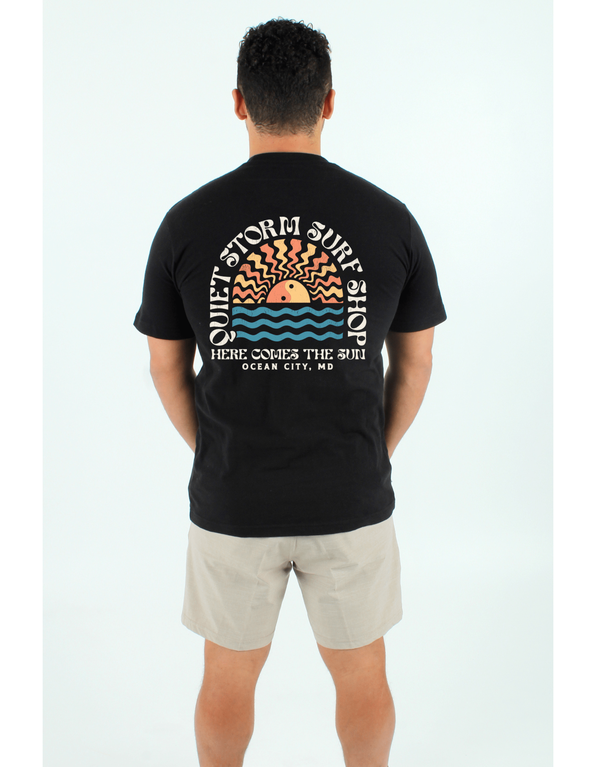 Sunset Yang Short Sleeve Tee – Quiet Storm Surf Shop